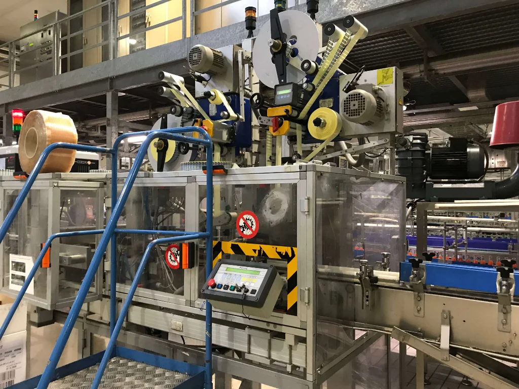 Used METTISIGILLO ETIPACK Super 1.3 - 2.5 labeller machine