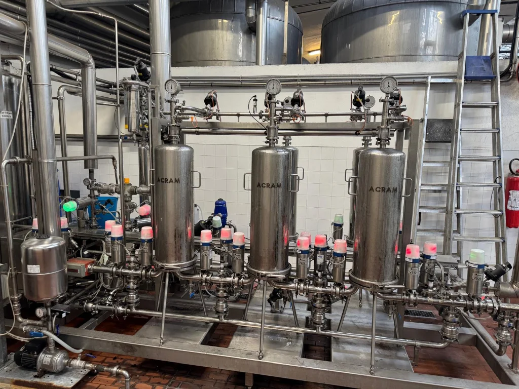 Used cross-flow filtration sytem - year 2016