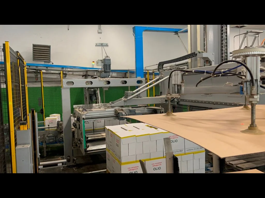 Usede Robopac 6bar palletizer - year 2018