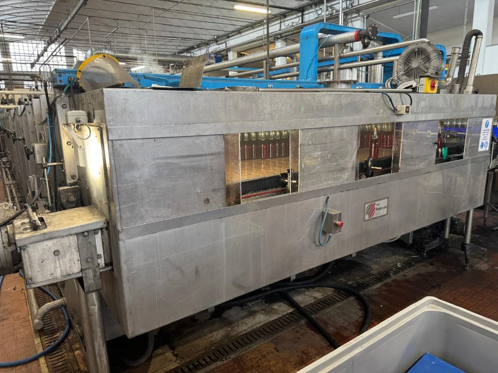 Used Padovan 5 section tunnel pastorizer - Used Bottling Lines