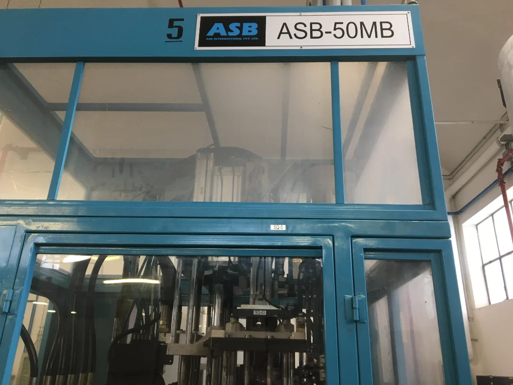 Used Nissei blow molding machine ASB 50MB 2010